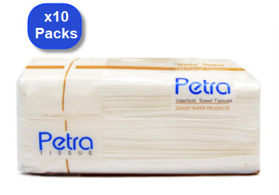 Petra White Tissues 200 g - Pack of 10 Buy Online at Best Price in ...