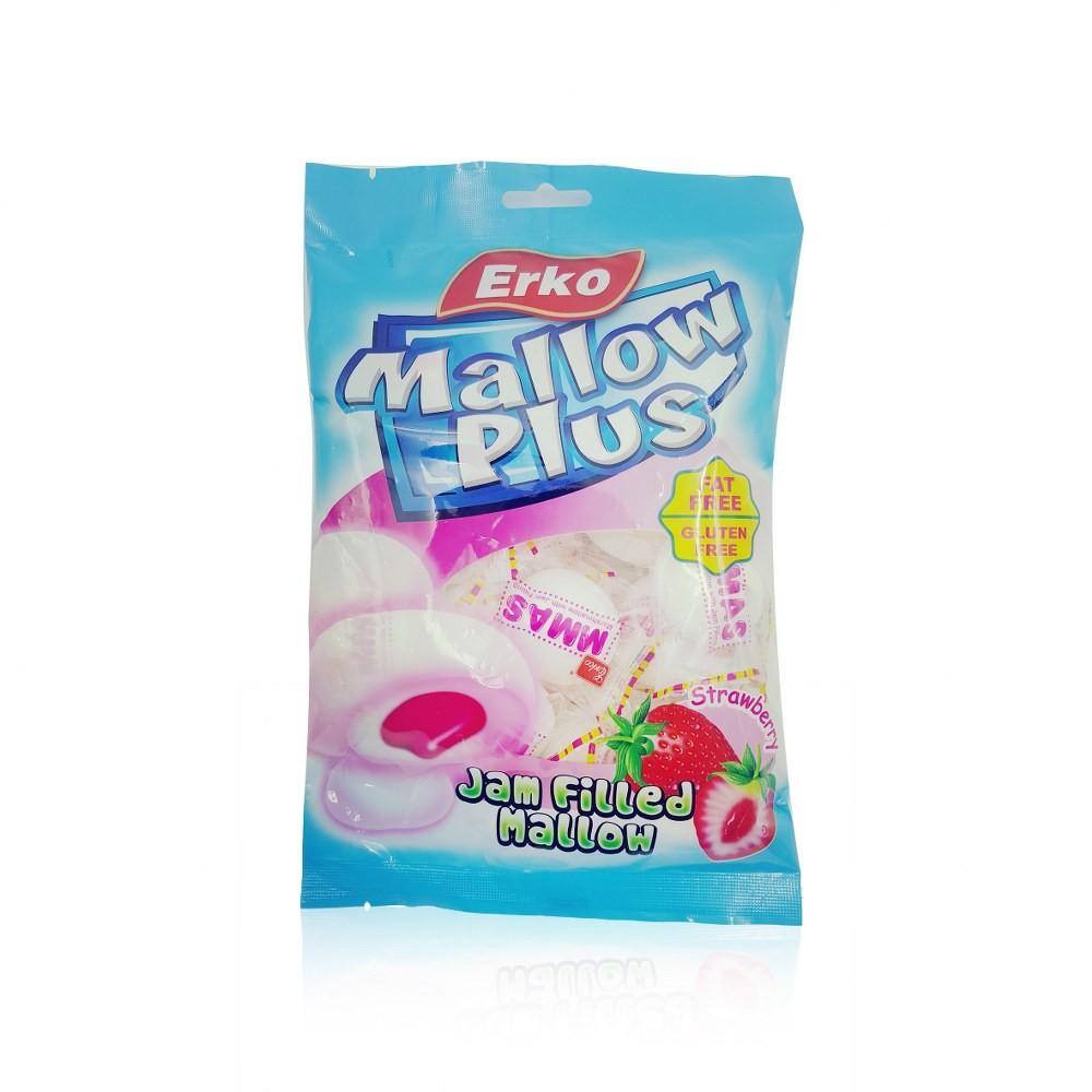 Erko Mallow Plus Strawberry Jam Filled 80 g Buy Online at Best Price in ...